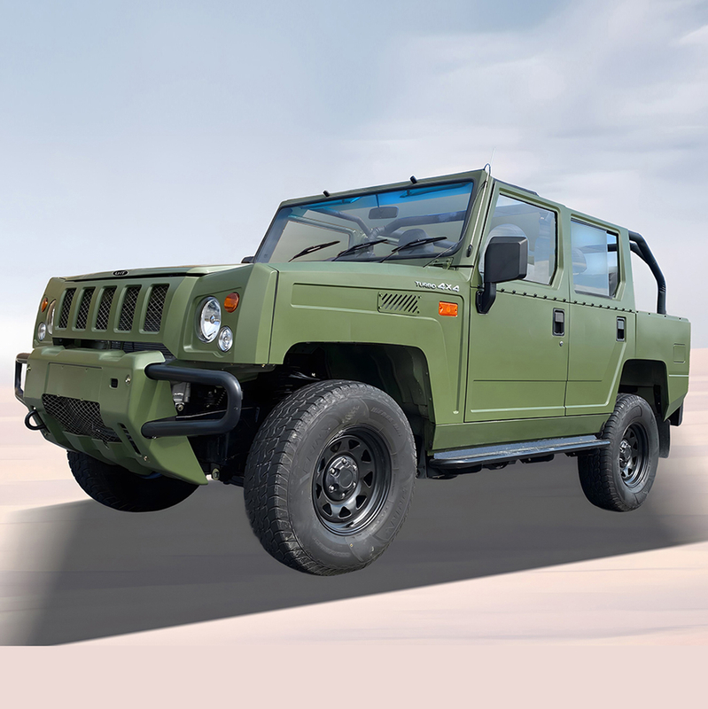 Chinese Factory Civilian Four-Wheel Drive Convertible off-Road Jeep ...